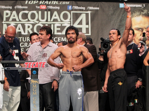 Manny Pacquiao throughout the years: Official weigh in for Pacquiao ...
