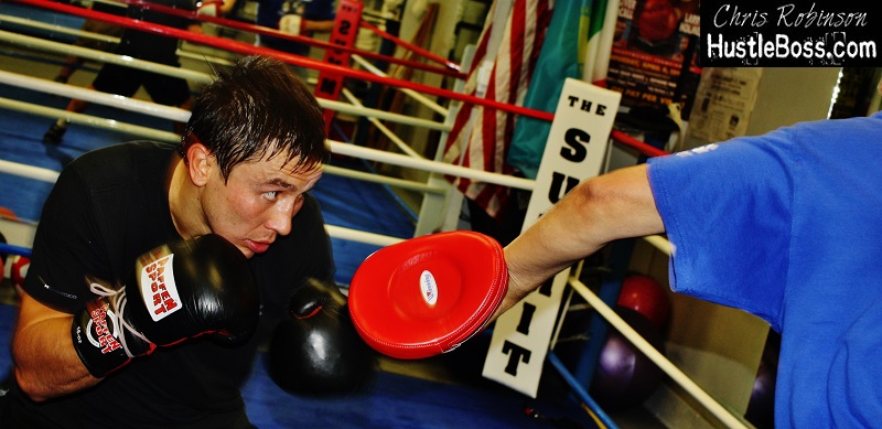 Exclusive photos: Gennady Golovkin training in Big Bear for Feb. 1 ...